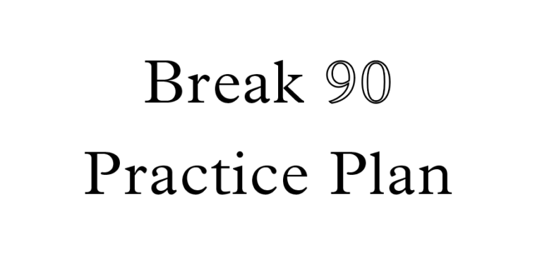 Golf Practice Plan to Break 90 – Golf Insider